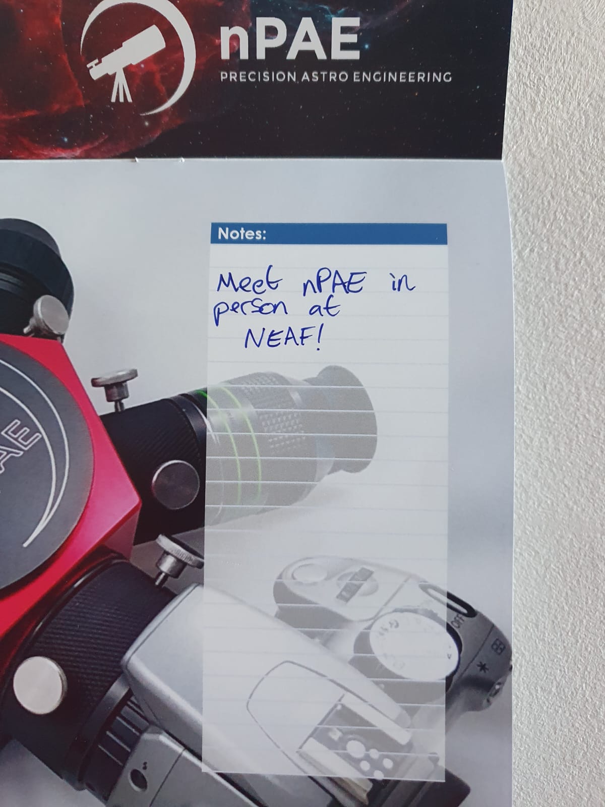 notes_panel – nPAE Precision Astro Engineering